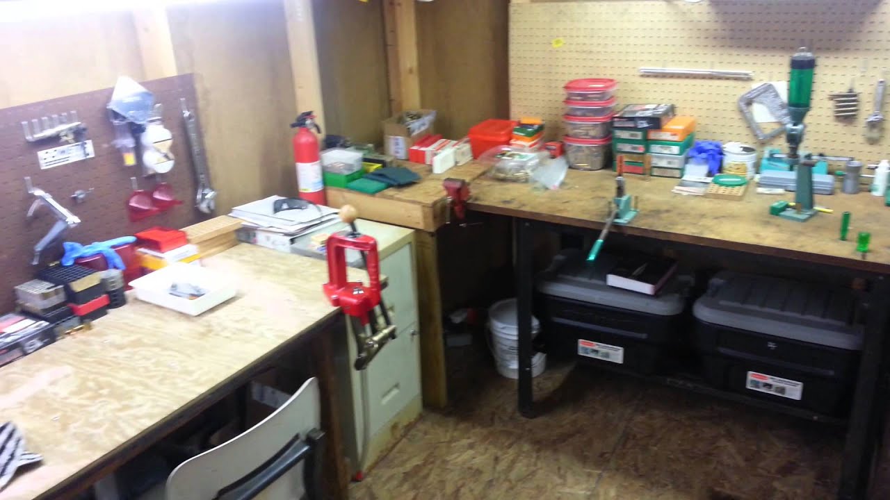 Reloading room set up - YouTube