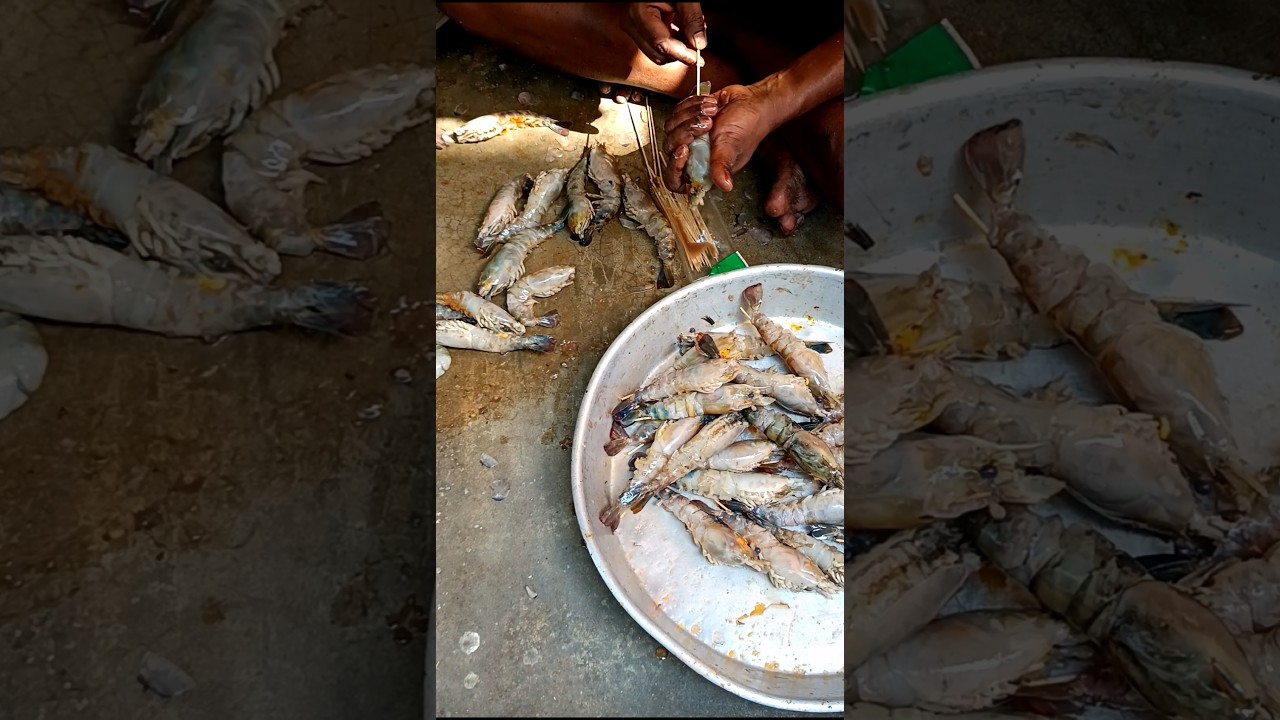 GOLDA CHINGRi CUTTING.5KG #youtubeshorts #vairalvideo #fish#fishlover # ...