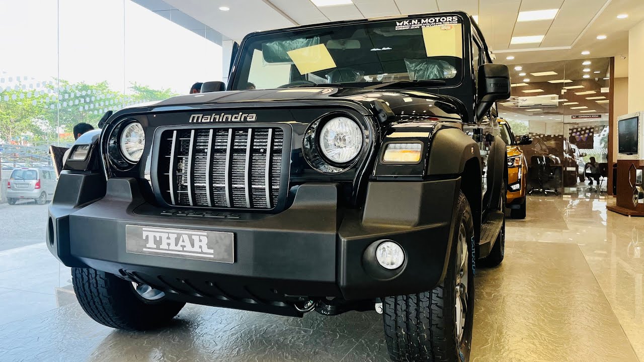 Mahindra Thar LX Convertible Top Diesel AT 4WD - Off-roading Suv! - YouTube