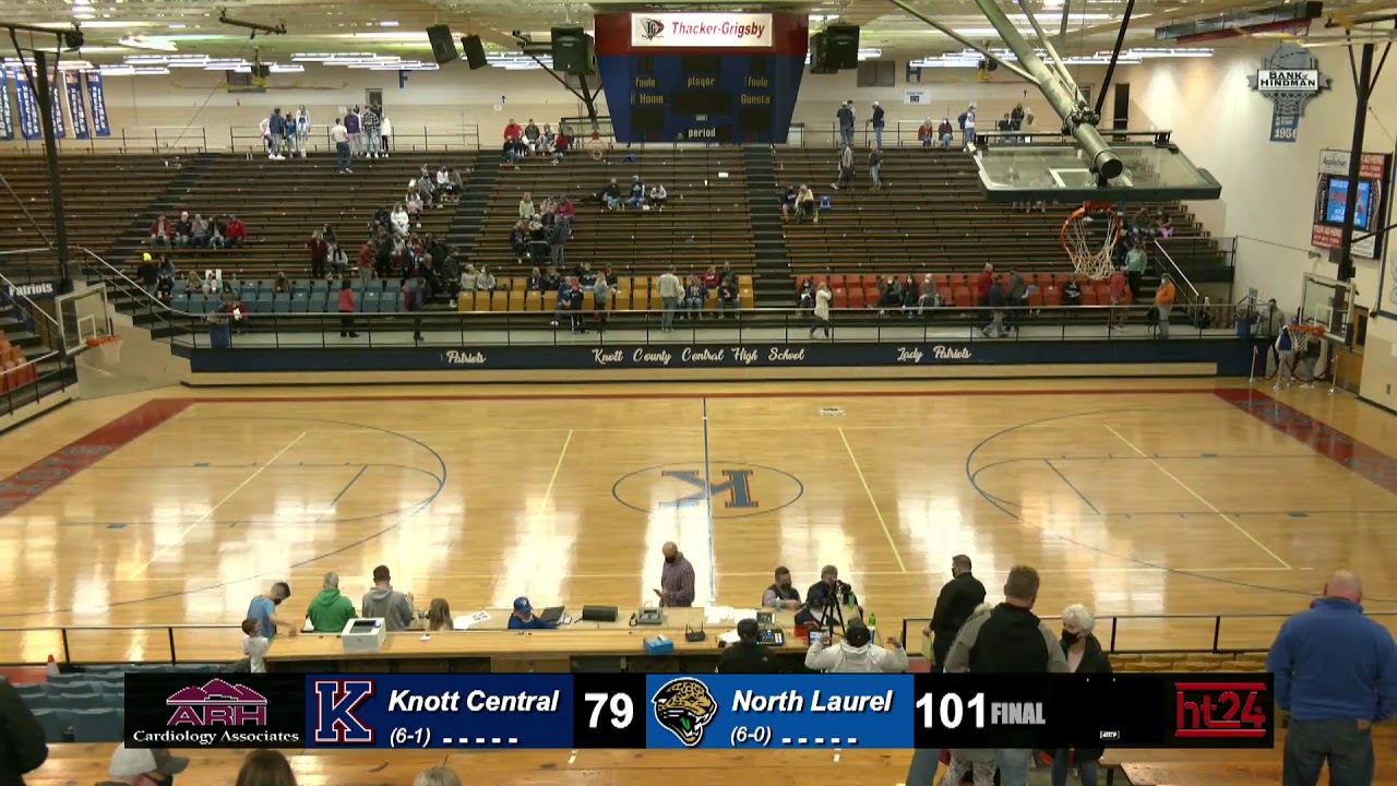 High School Basketball - Knott vs North Laurel - YouTube