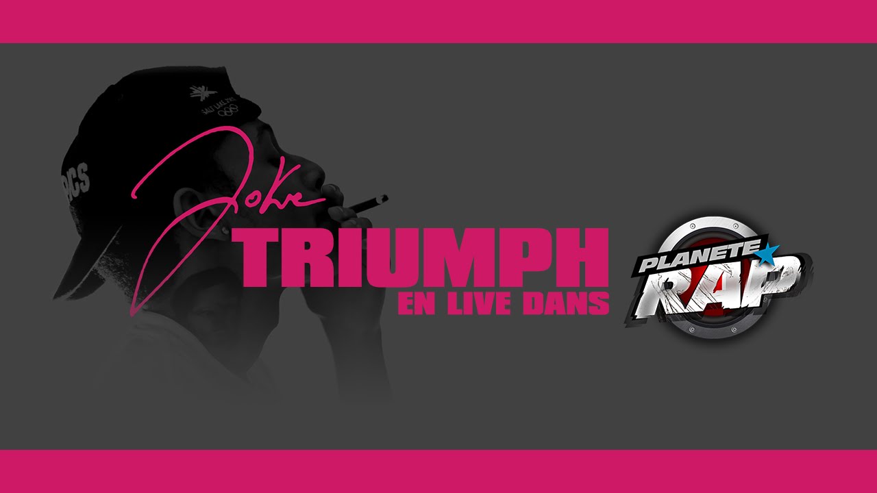 Joke "Triumph" en live #PlanèteRap - YouTube