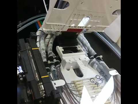 864 Ct. Ribbon Fiber Splicing - YouTube