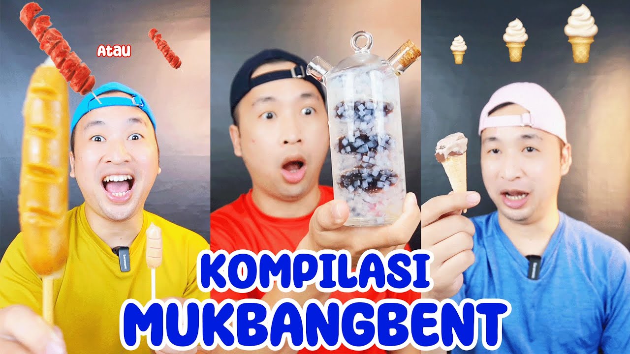 VIDEO LUCU MAKAN EMOJI | MAKAN SESUAI WARNA | MUKBANGBENT | EATING SHOW ...