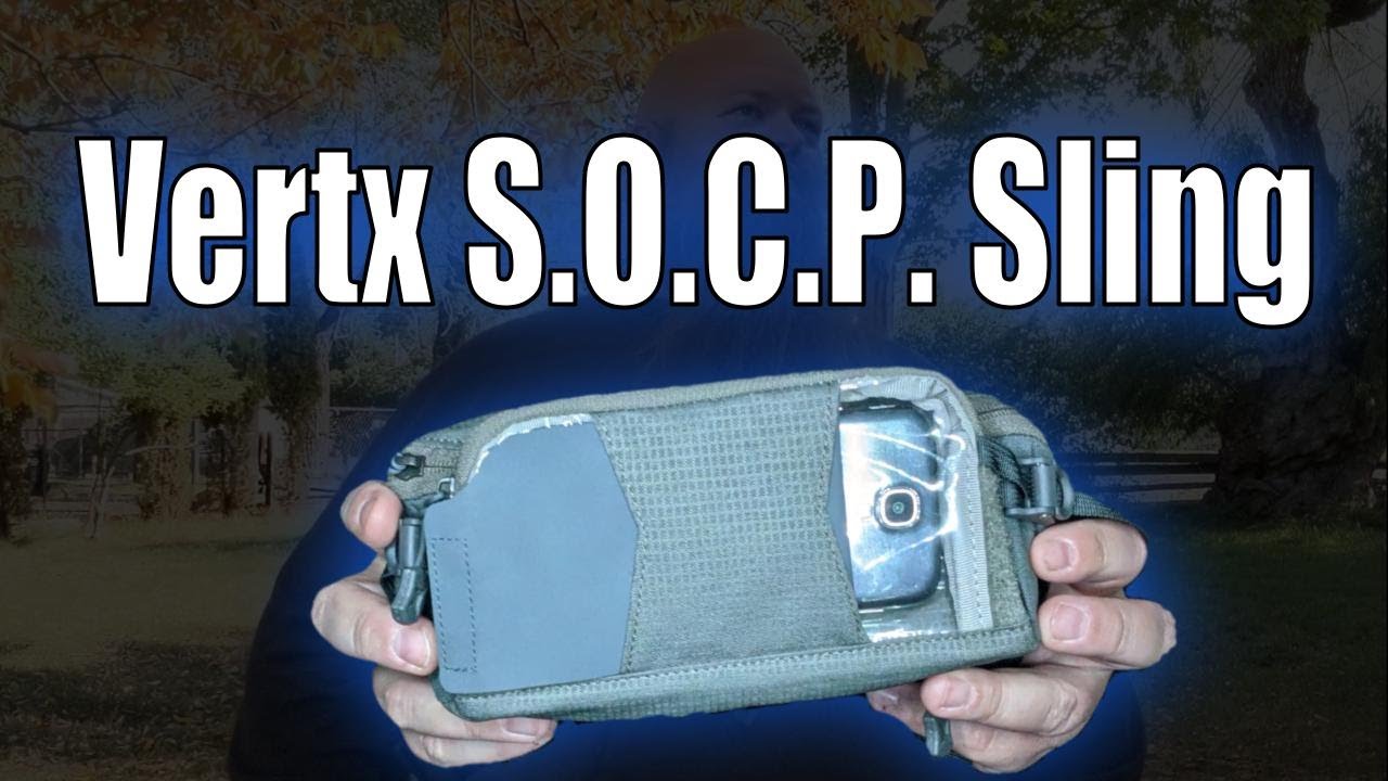 Vertx SOCP Sling | Tactical EDC Belt Pack or Tacticool Dad Bag? - YouTube