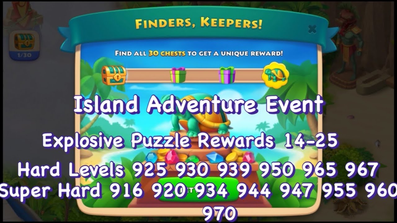 Township : Island Adventure Event | Hard and Super Hard Levels | Tips ...