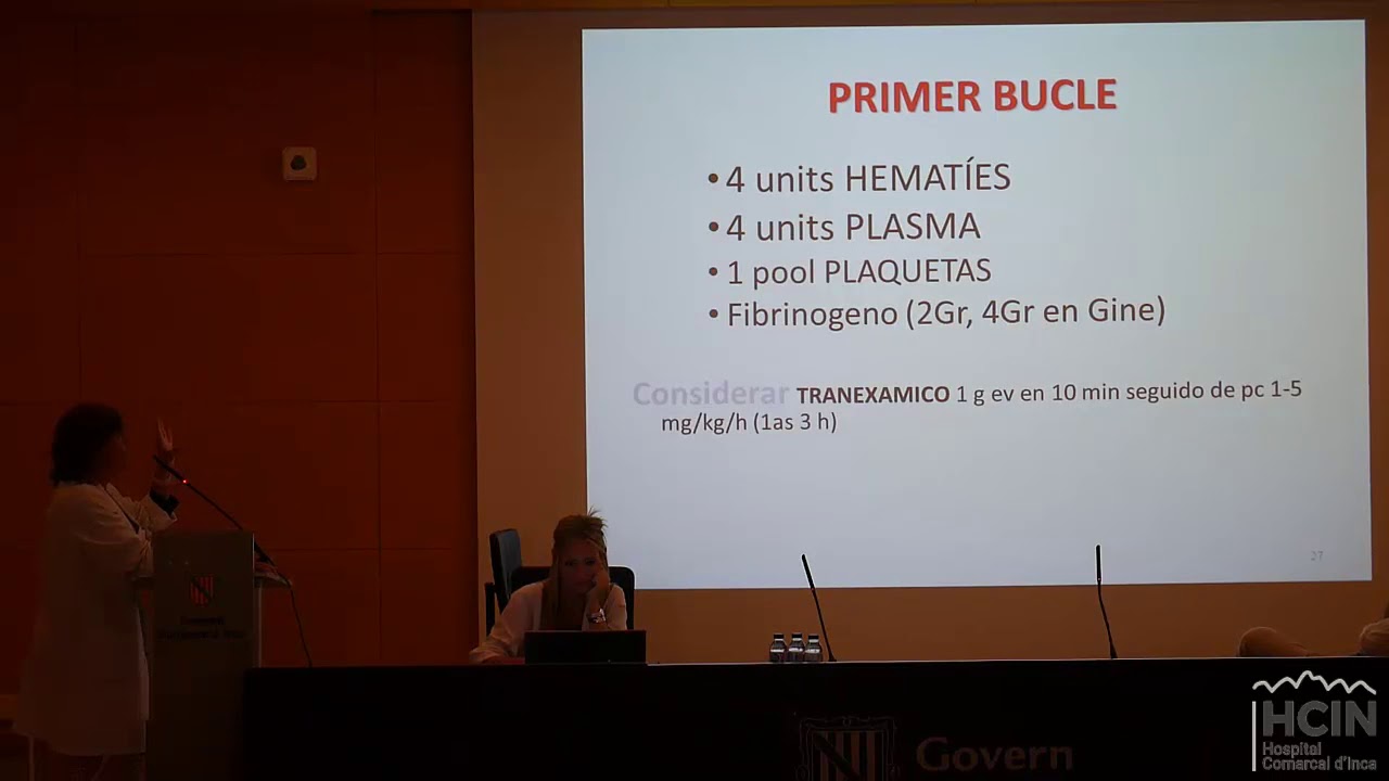 Protocolo transfusión masiva HCIN - YouTube