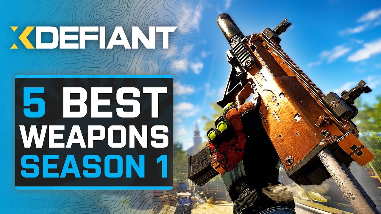 The 5 BEST Weapons to use in XDefiant Season 1... - YouTube