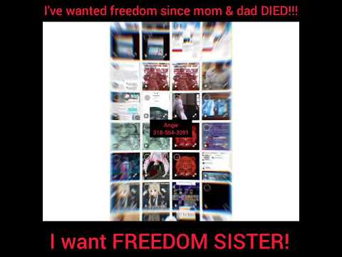 ANGIE C. ANDERS SISTER! 318-564-3391保护人们！！！保护人们！！！I WANT FREEDOM!!!保护人们！！！保护人们！！！保护人们！！！保护人们！！!☀️🐉🔺️