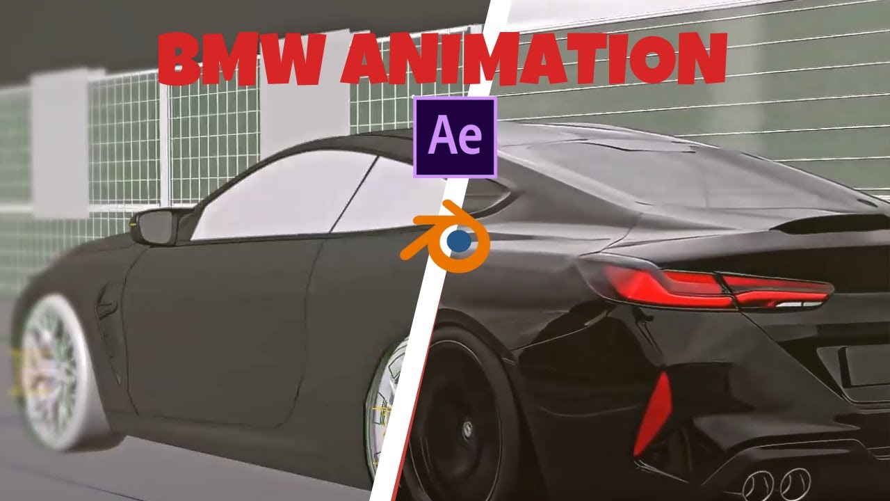 BMW Animation Edit | Made in Blender & After Effects - YouTube