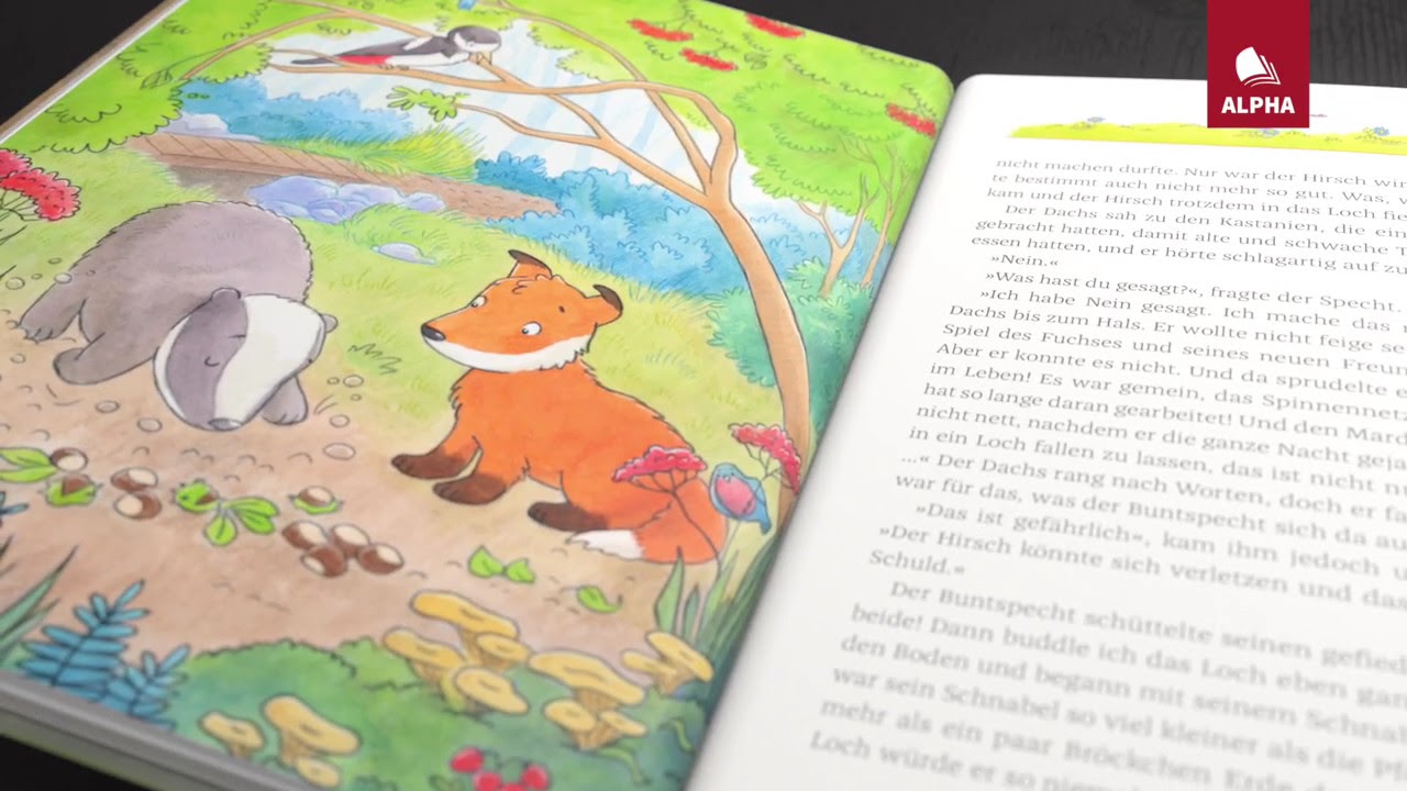 Fuchs und Dachs (2) - Bucheinblick - YouTube