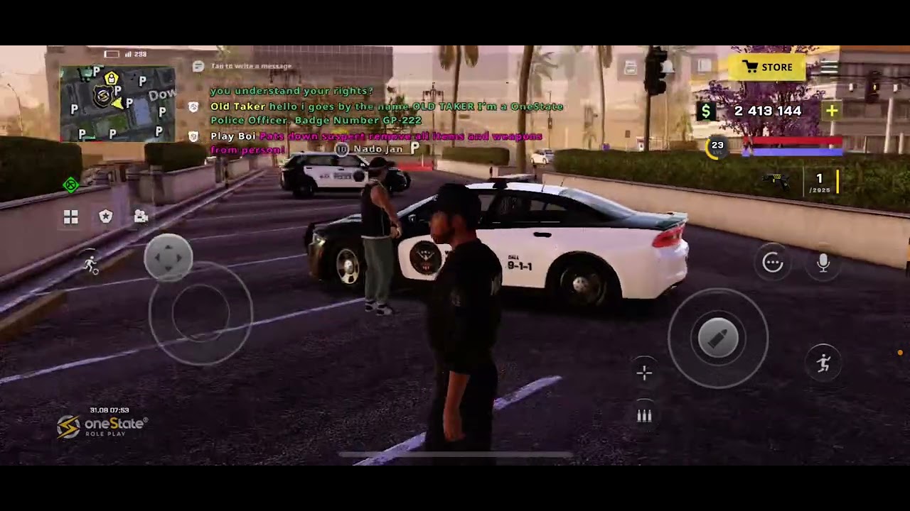 Onestate Rp:Pd patrol suspect vdm 2 people arrest made calls for ...
