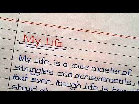 My Life Story || About My Life || 10/20 Lines on My Life || Essay ...