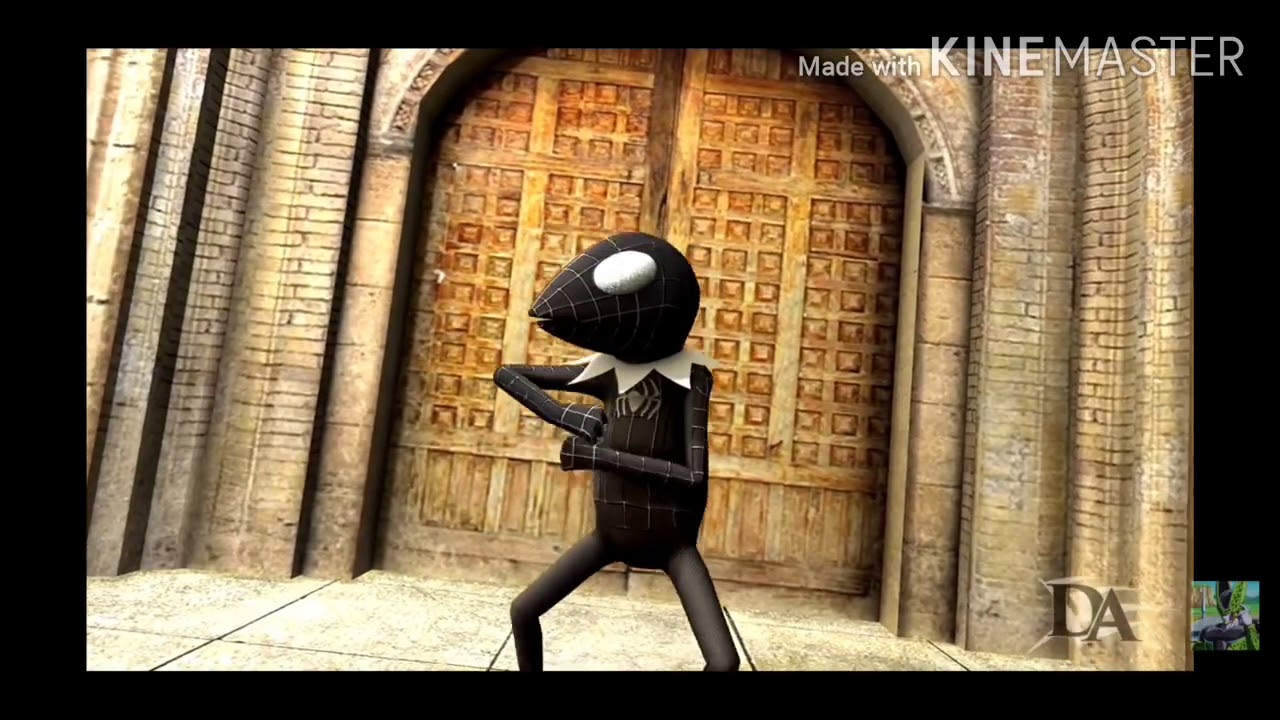 Black Suit Spider Frog dances to Spider Frogs theme song - YouTube