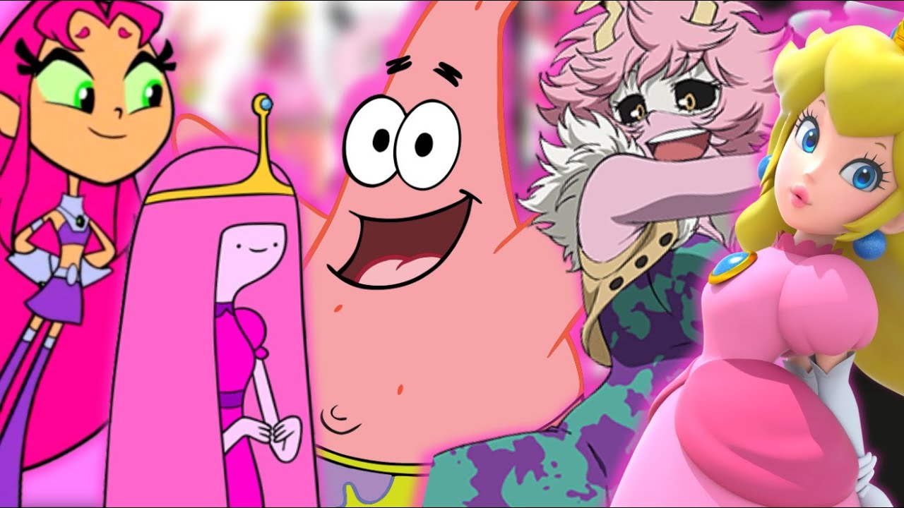 PINK CHARACTER TIERLIST - YouTube