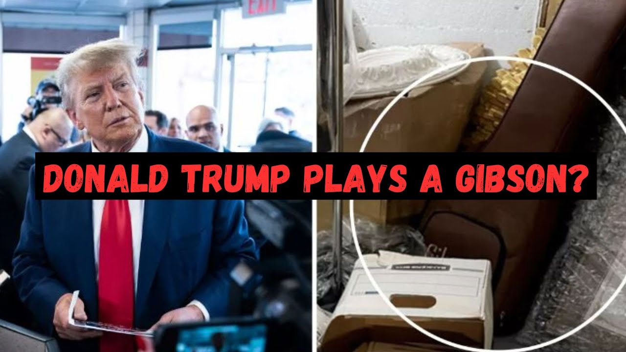 Donald Trump Plays a Gibson - YouTube