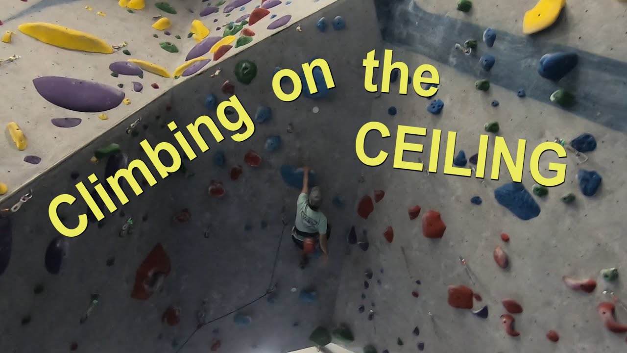 Climbing on the ceiling. - YouTube