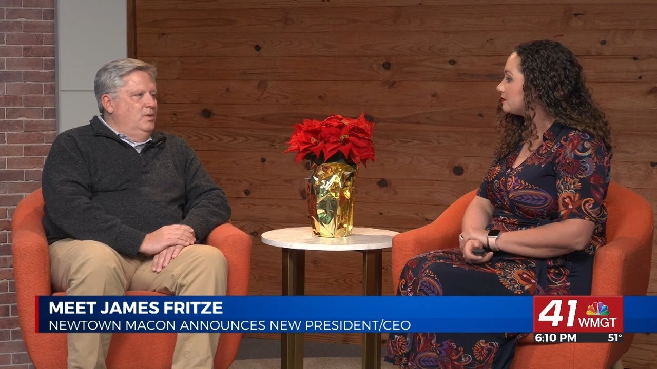 Meet James Fritze: NewTown Macon’s President and CEO - YouTube