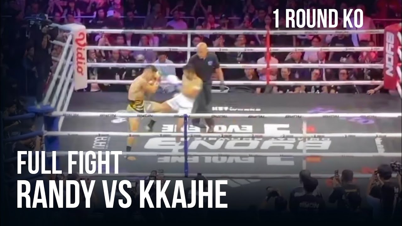 RANDY VS KKAJHE FULL FIGHT - 1 ROUND KO - BYON COMBAT SHOWBIZ VOL 3 ...