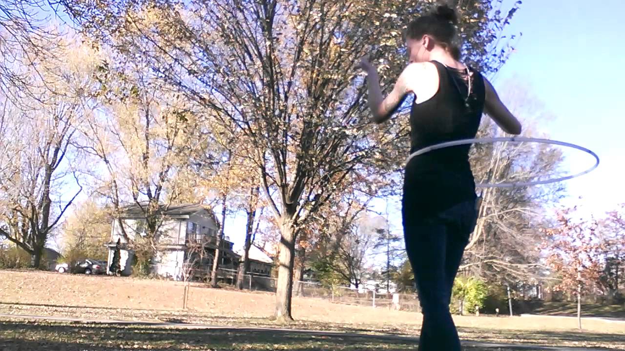 Hoop therapy, spinning to Lindsey Stirling! - YouTube