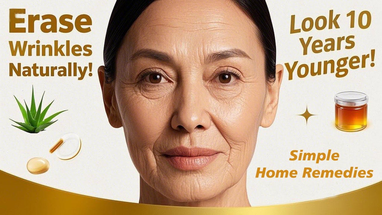 5 Powerful Home Remedies to Reverse Skin Aging Naturally! - YouTube