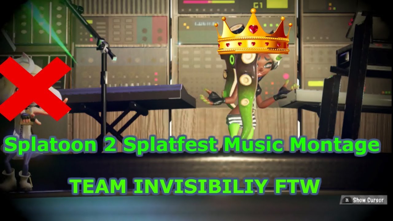 Splatoon 2 Splatfest Music Montage - My Fight for Team Invisibility ...