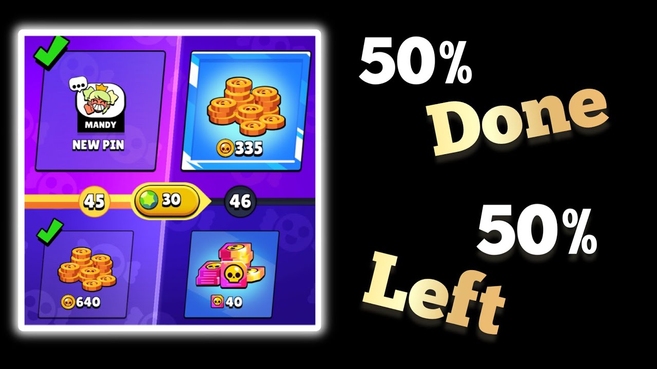 Halfway Done With The Brawl Pass, 5 Days Left… | Brawl Stars - YouTube