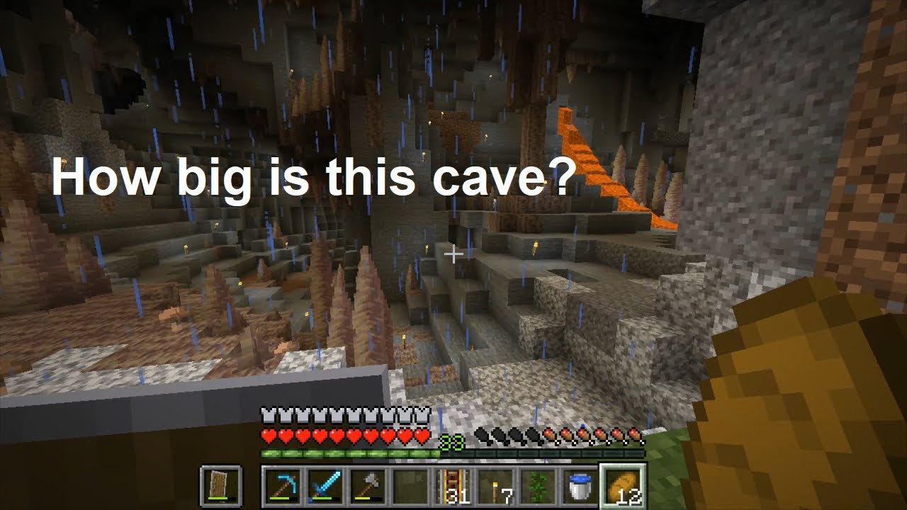 My Minecraft Adventure: This Massive Cave Was Next to My Main Base ...