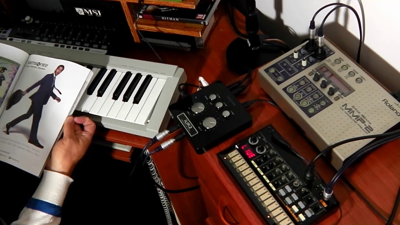 Tascam iUR2 Roland MMP-2 Roland PC-200mkII Korg Volca Beats ...