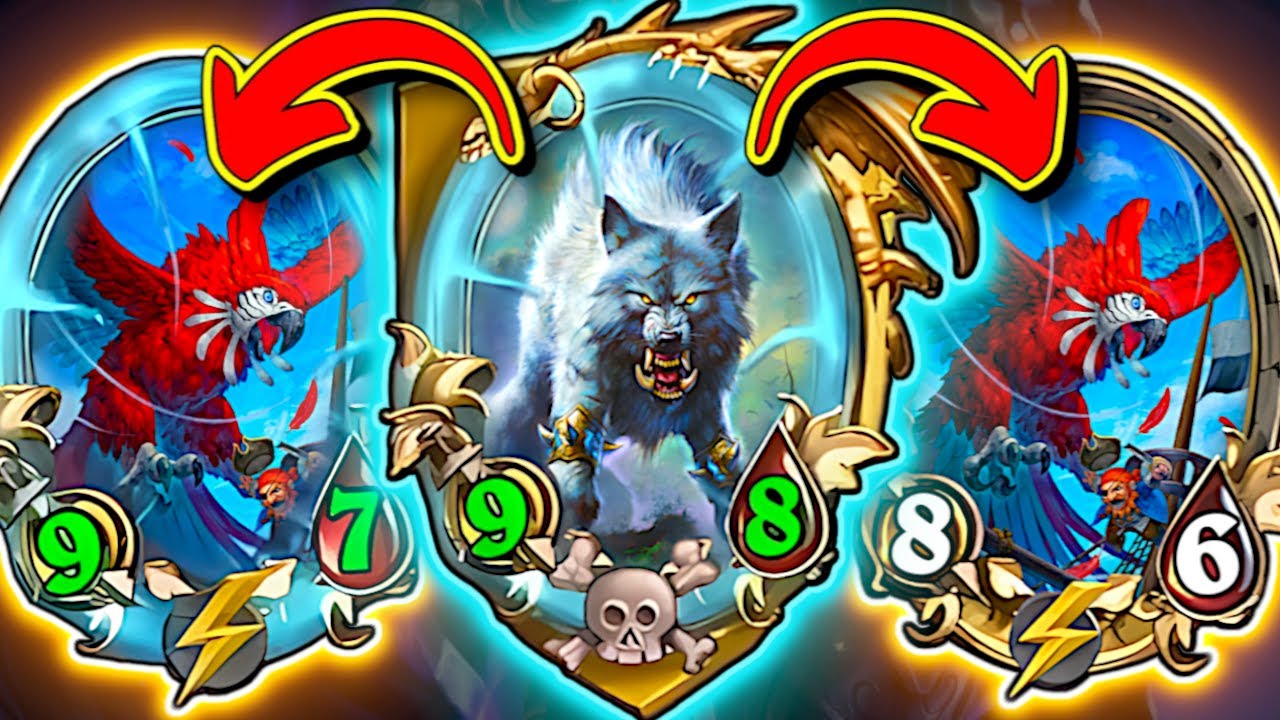 Massive Deathrattle Beasts! | Hearthstone Battlegrounds - YouTube