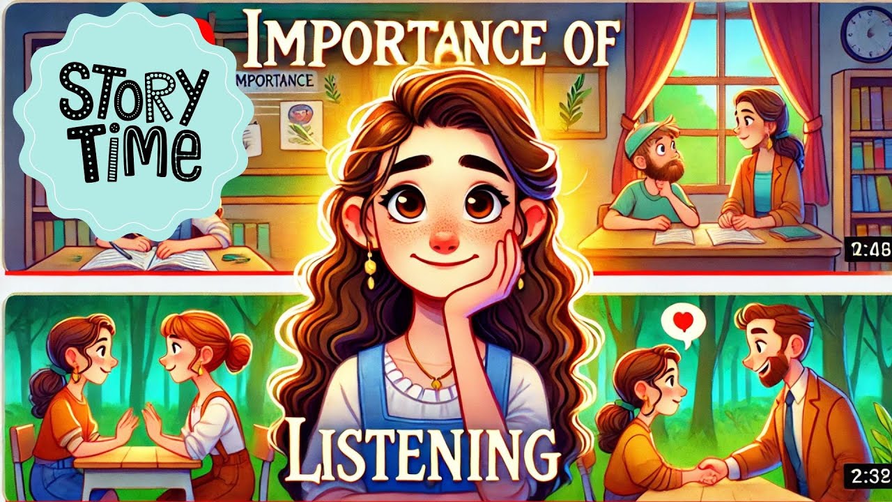 Kids Story About listening | Social Skills for Children #KidsStories # ...