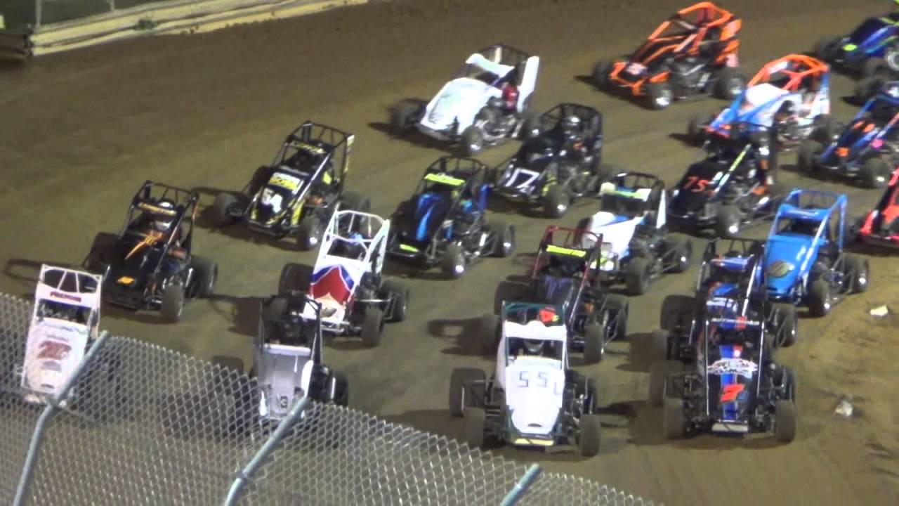 Clyde Martin Memorial Speedway Labor Day Wingless Feature with ...