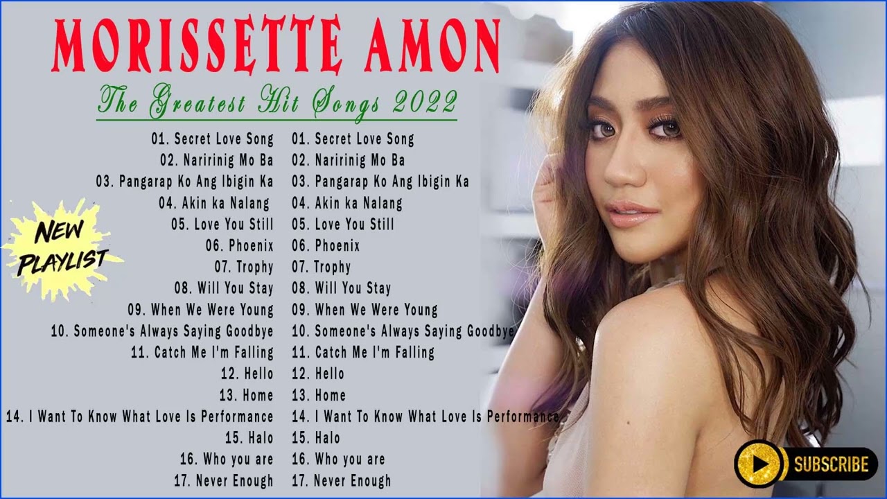 New Best Songs of Morissette Amon | Morisette Amon Song Playlist 2022 - YouTube