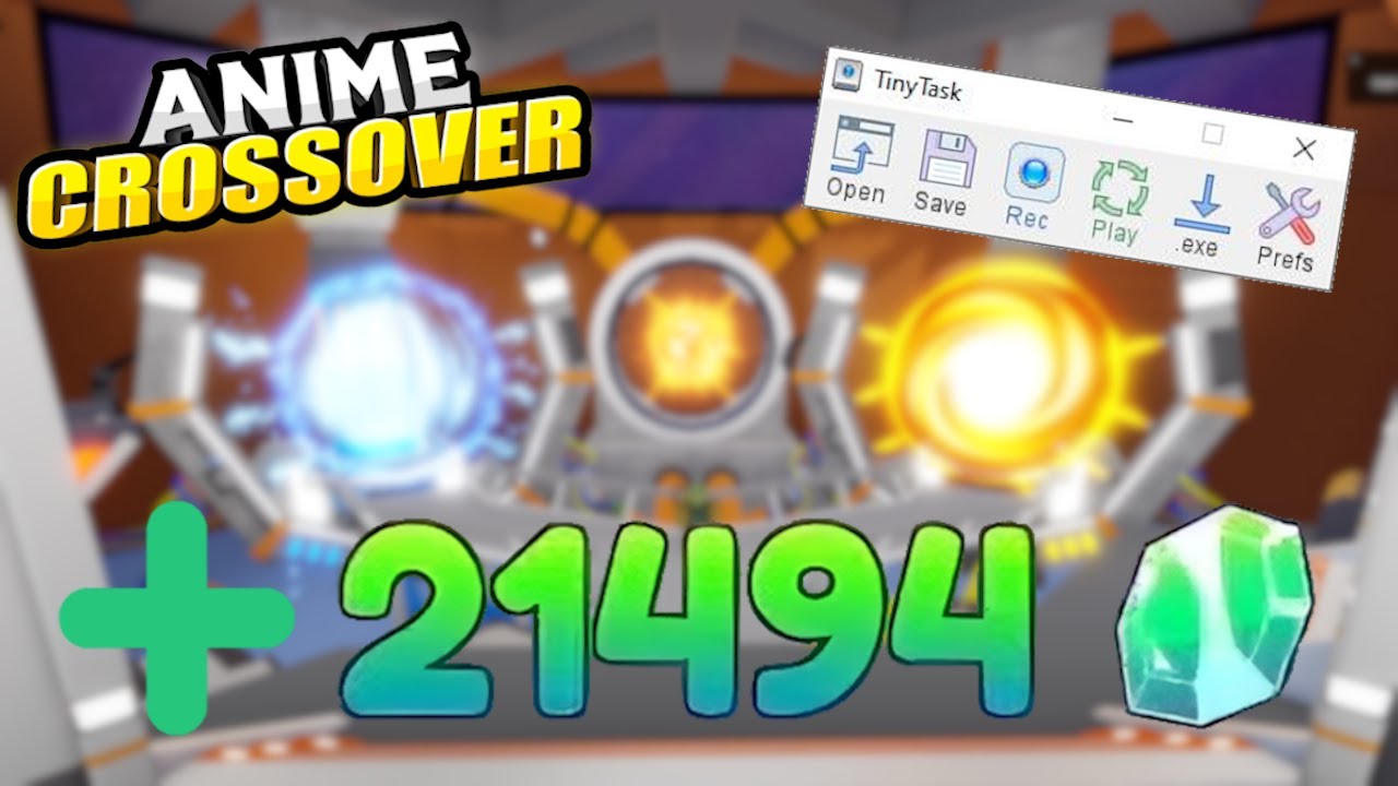 HOW TO TINYTASK 40,000+ GEMS PER DAY IN ANIME CROSSOVER DEFENSE! - YouTube