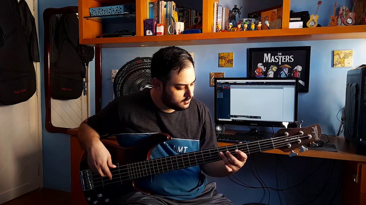 Firewind - Maniac (Bass Cover) 2nd Take! - YouTube