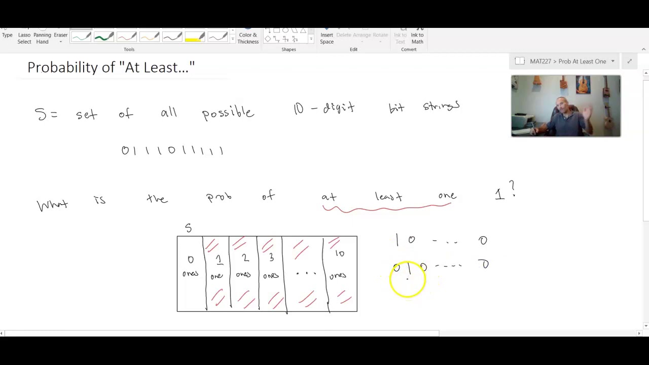 Probabiity of "At Least..." - YouTube
