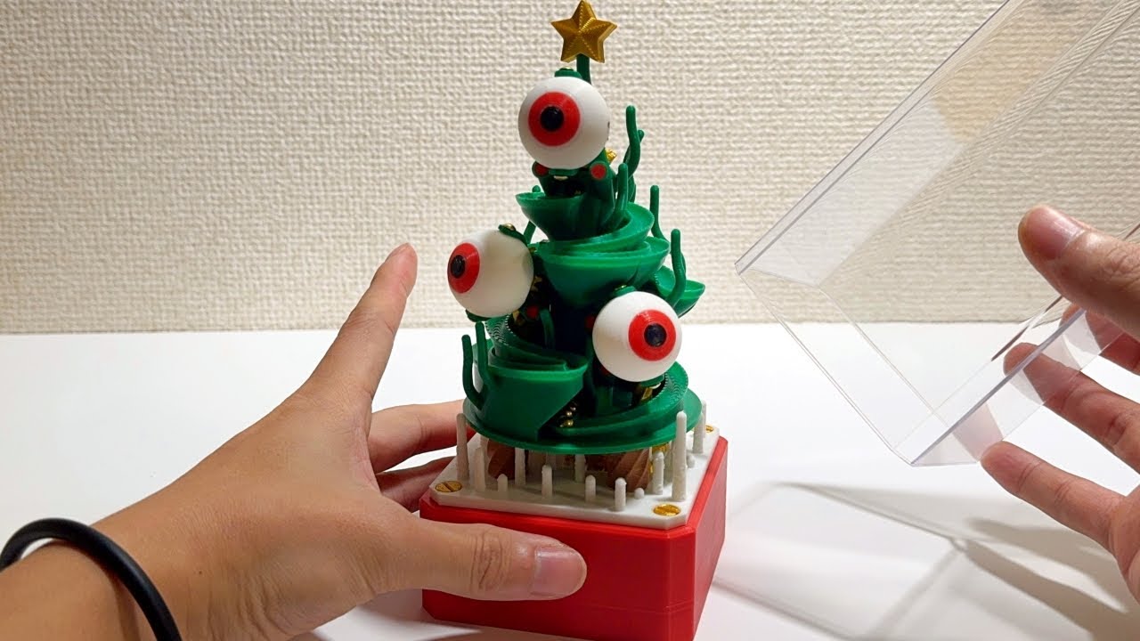クリスマスツリーを作ってみた【Mechanical Christmas Tree】 - YouTube