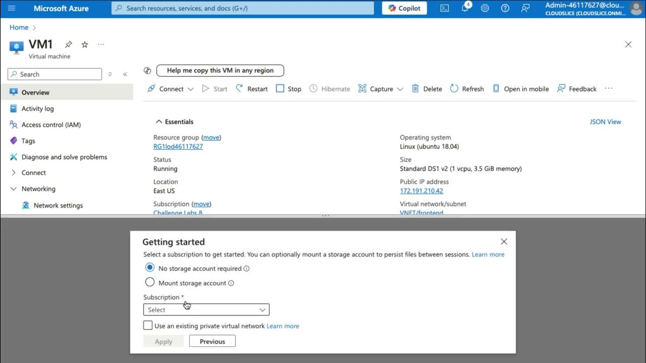 Microsoft Azure Administrator Challenge Lab: Configure a Network Security Group in a VNet 241126 ...