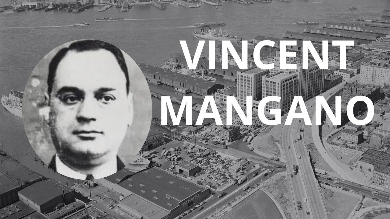 Vincent Mangano (Anastasia, Gambino, Nowy Jork, Luciano) - YouTube