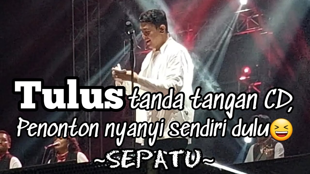 KONSER TULUS - Sepatu | RI Fest 2023 - YouTube