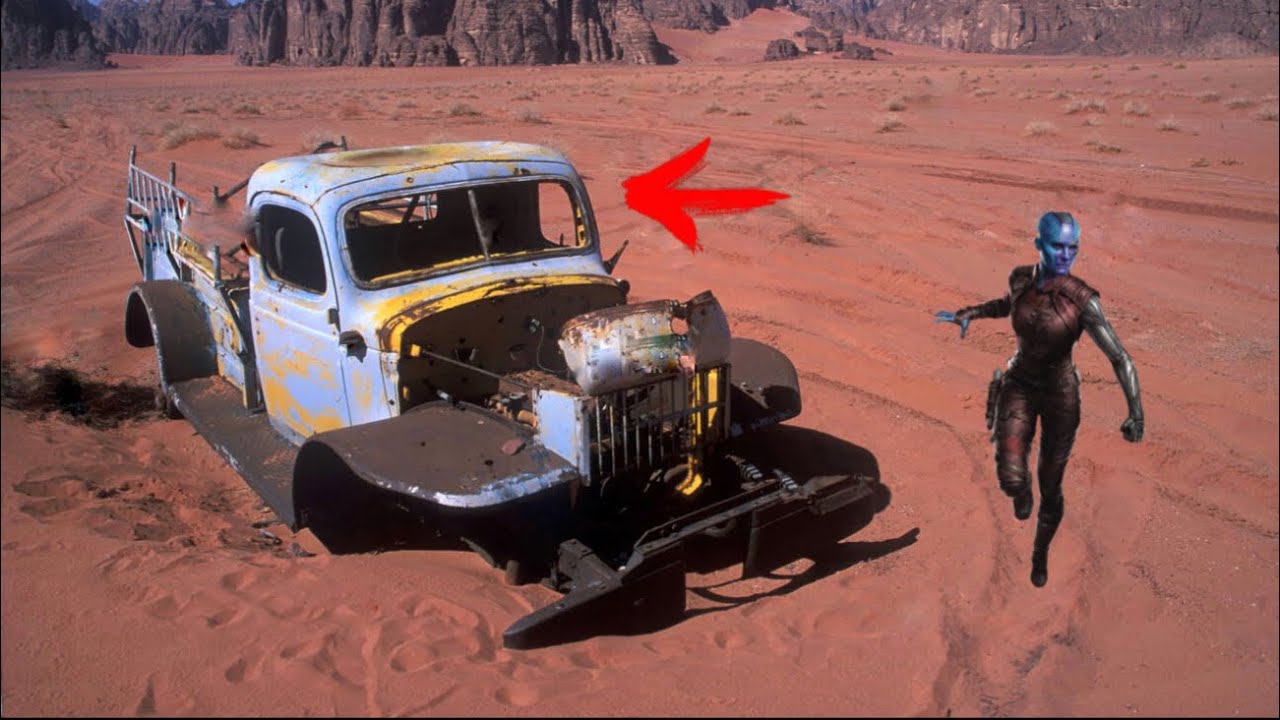 Mars perseverance rover capture a new A broken car due to a collision ...