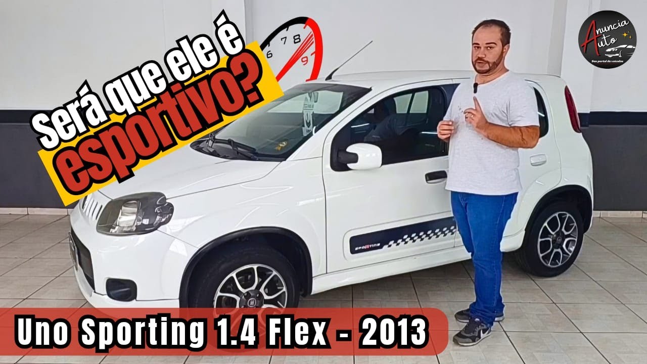 UNO SPORTING 1.4 FLEX 2013 - É ESPORTIVO? - YouTube