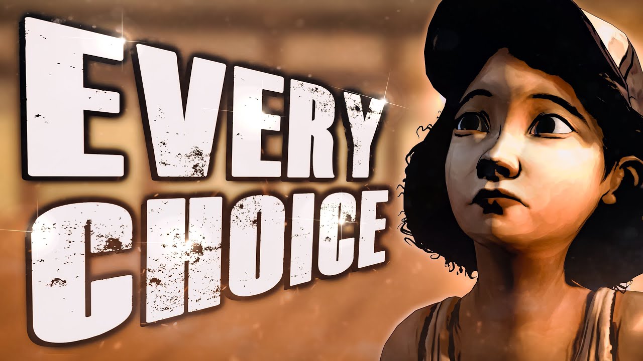 Every Choice In Telltale's The Walking Dead (S1 Ep1) - YouTube