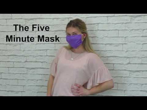 How to Make a 5-Minute Mask - YouTube