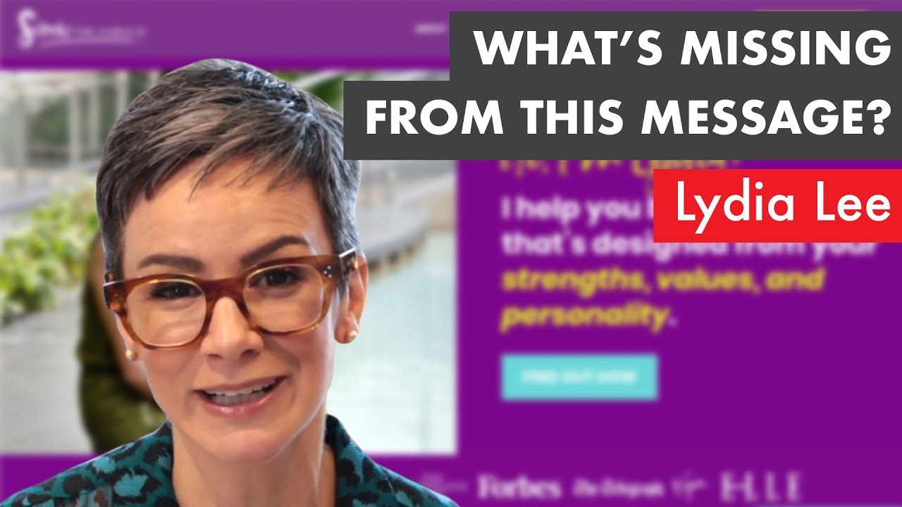What's Missing From This Message: Lydia Lee - YouTube