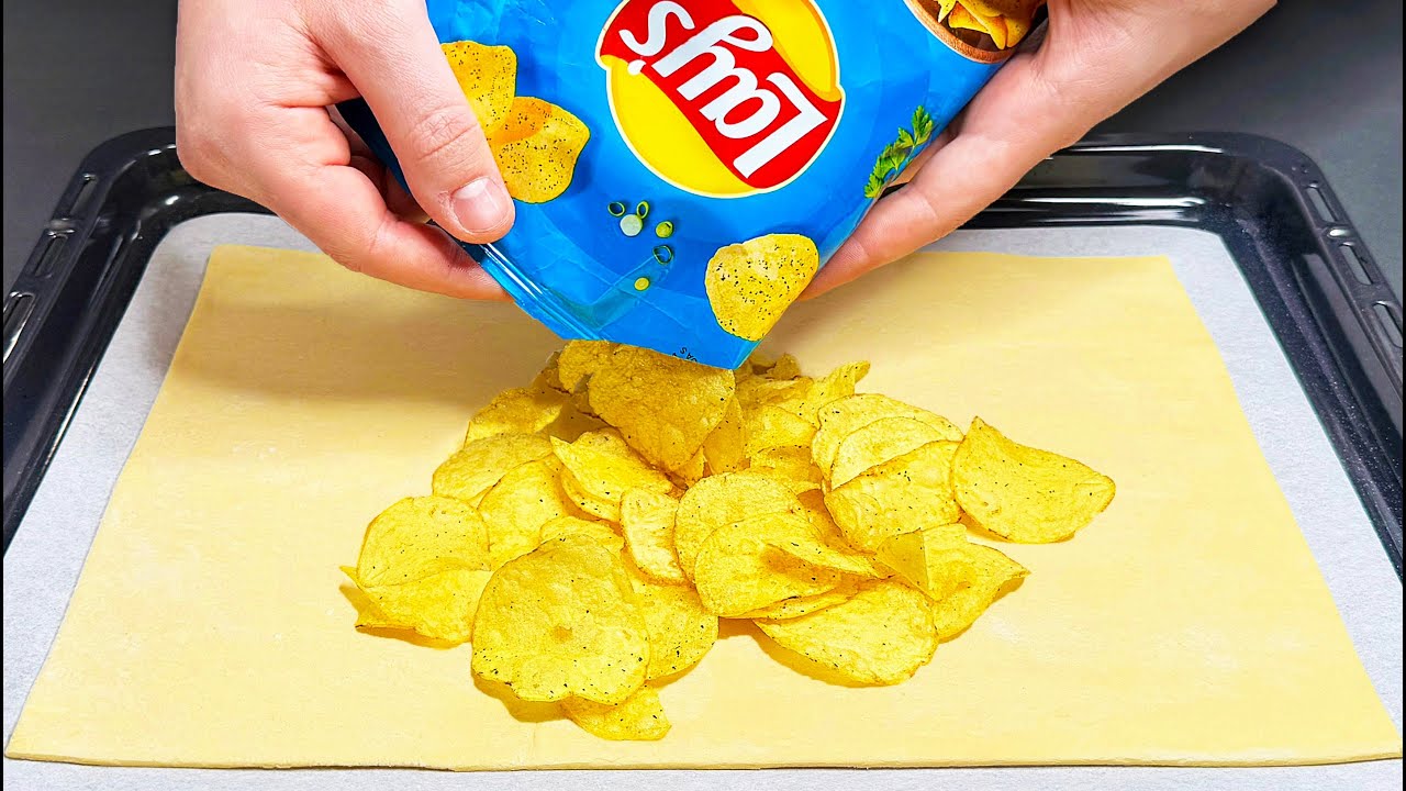 If you have puff pastry and chips, make this incredible appetizer in 5 ...