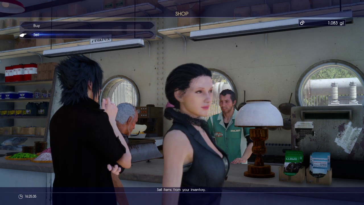 FINAL FANTASY XV - Derpy Lady - YouTube