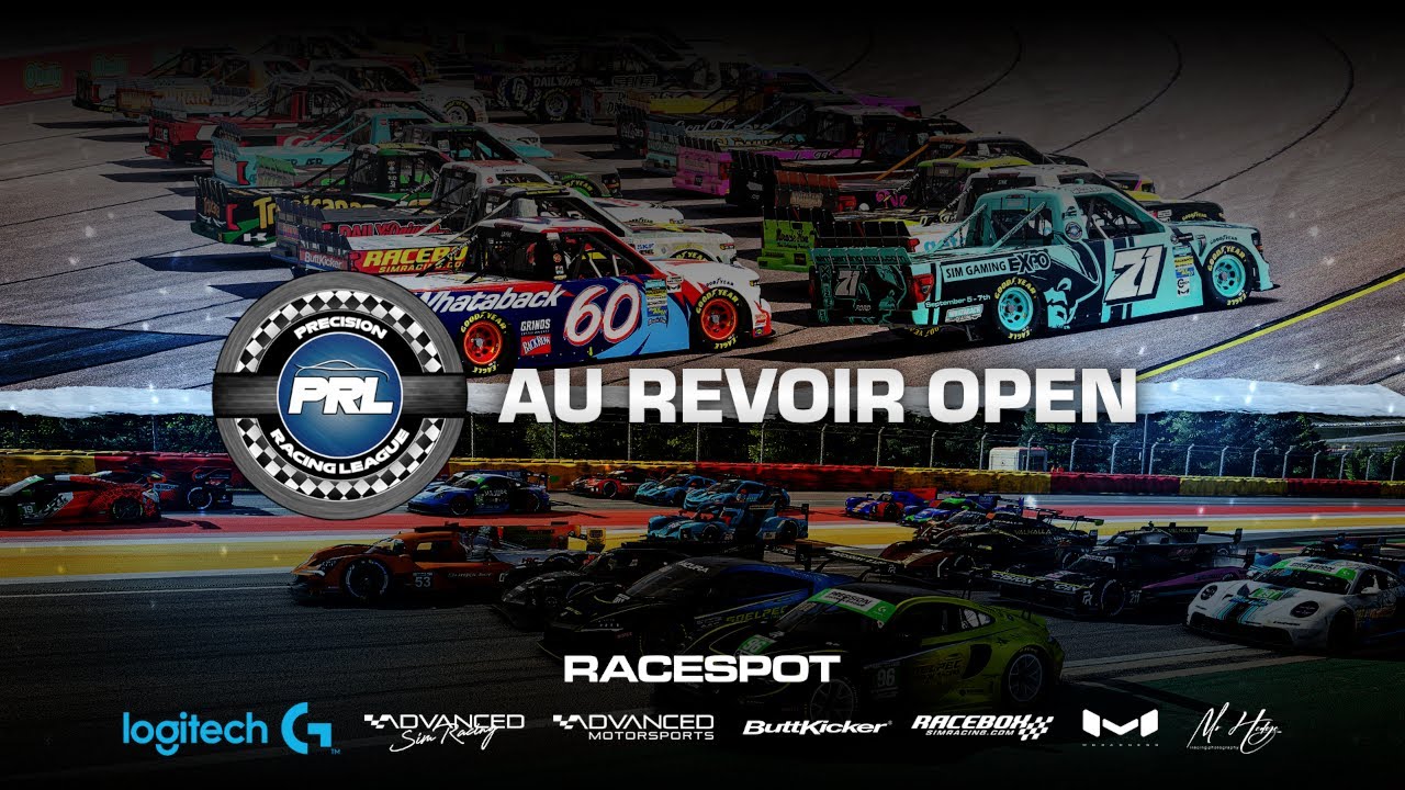 Precision Racing League on iRacing | Au Revoir Open - YouTube