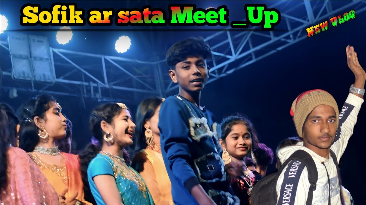 Sofiker sata meet up | sofik | sofiker funny dance | new vlog | milton ...