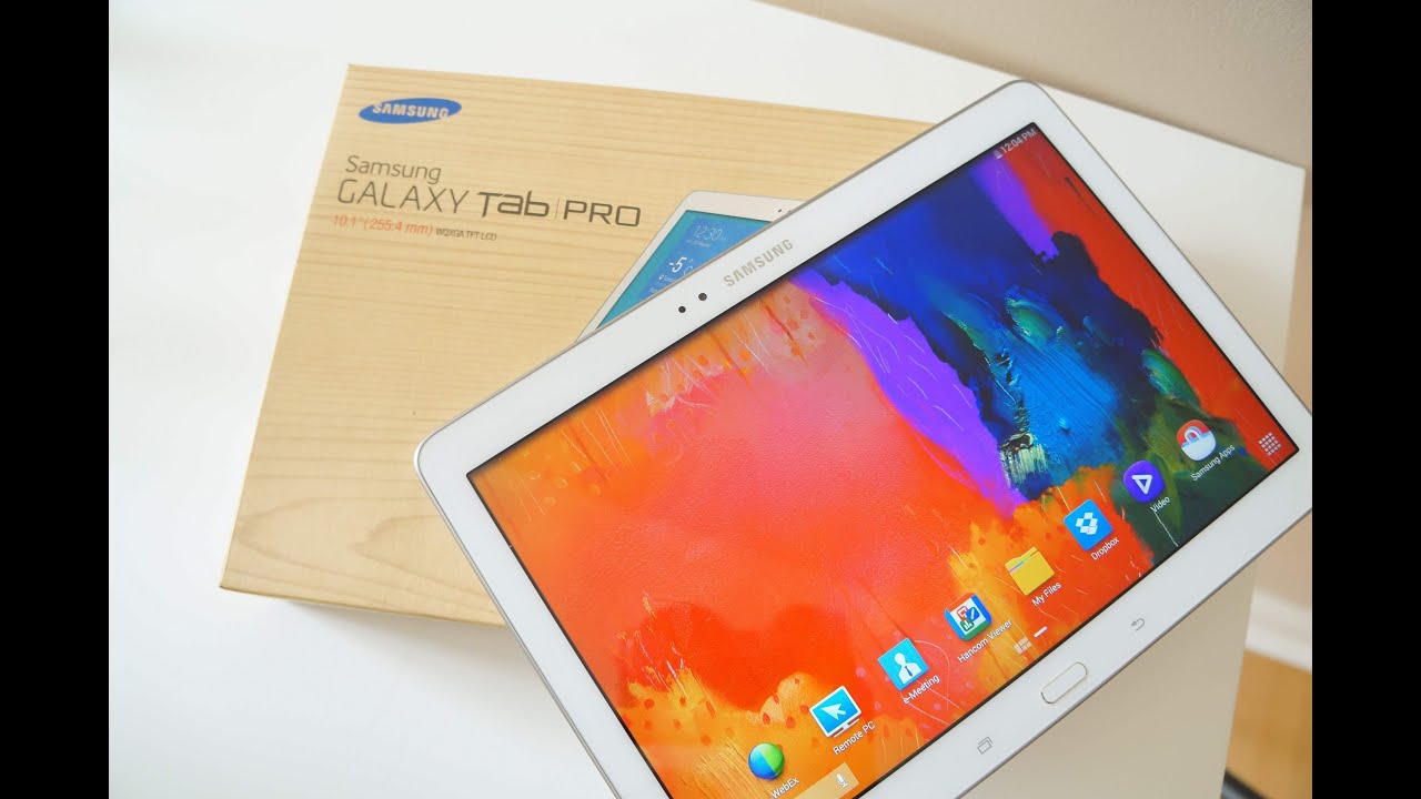 Samsung Galaxy Tab Pro 10.1 REVIEW + iPad Air Comparison! - YouTube