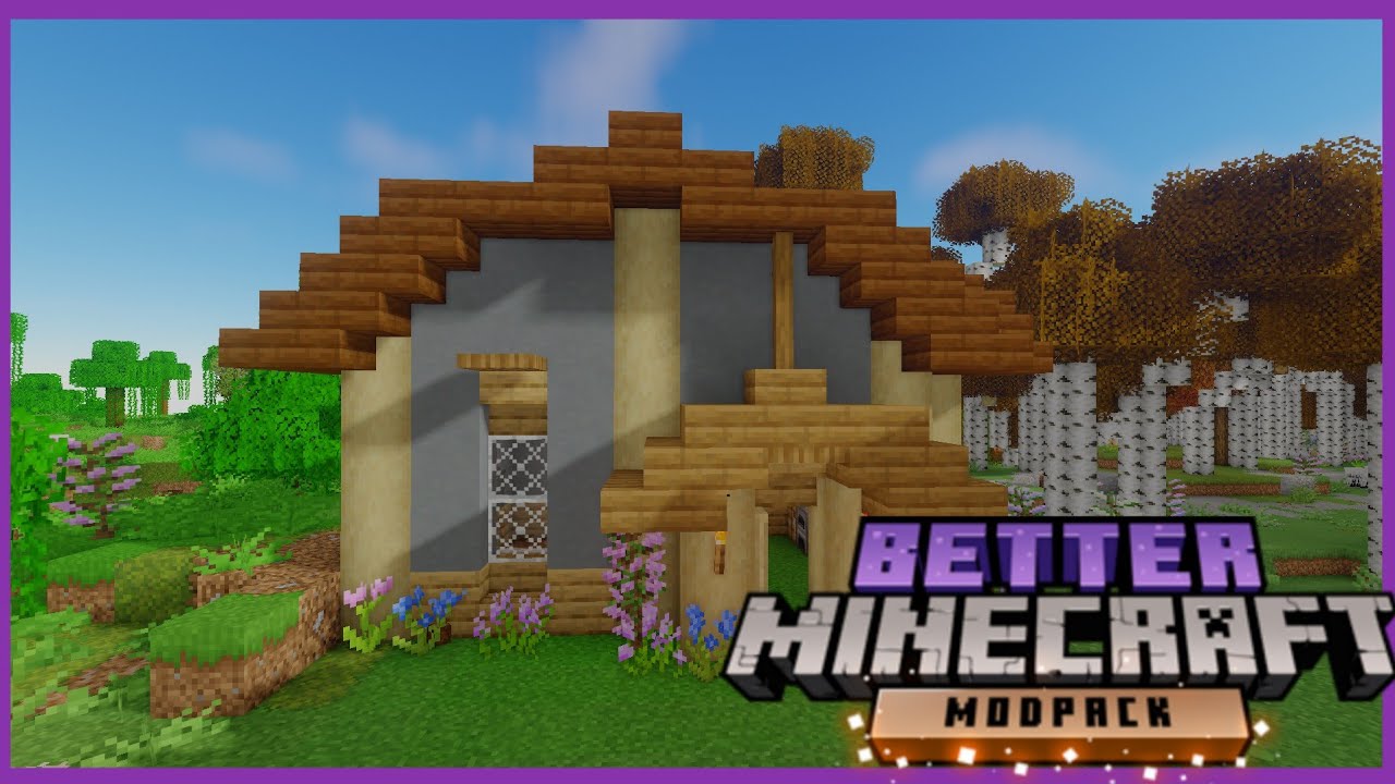 COTTAGE CORE HOME | Better Minecraft (1) - YouTube
